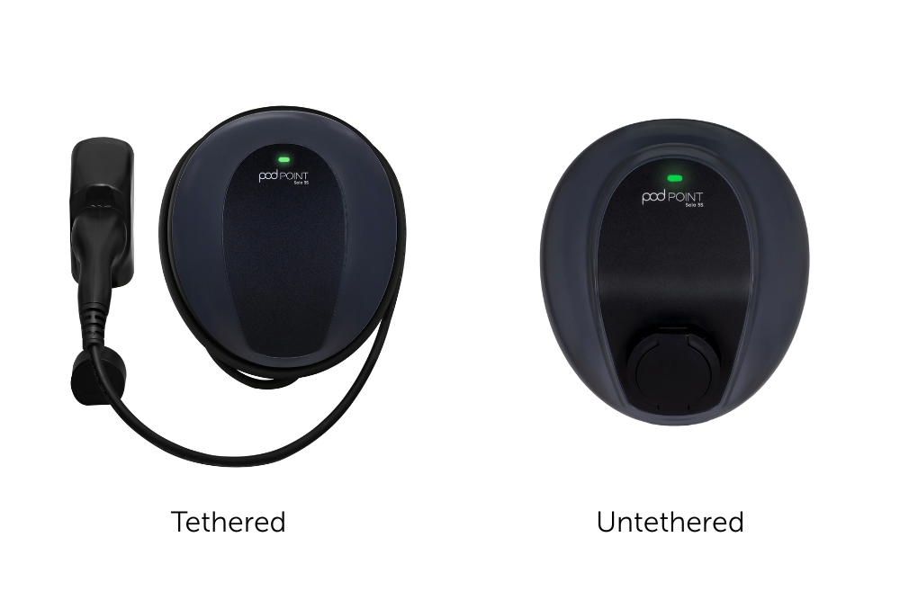Pod Point Electric Vehicle Charger - Lease Electric